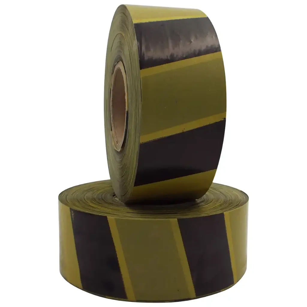 Black/Yellow Barrier Tape | Safety Signs & Equipment